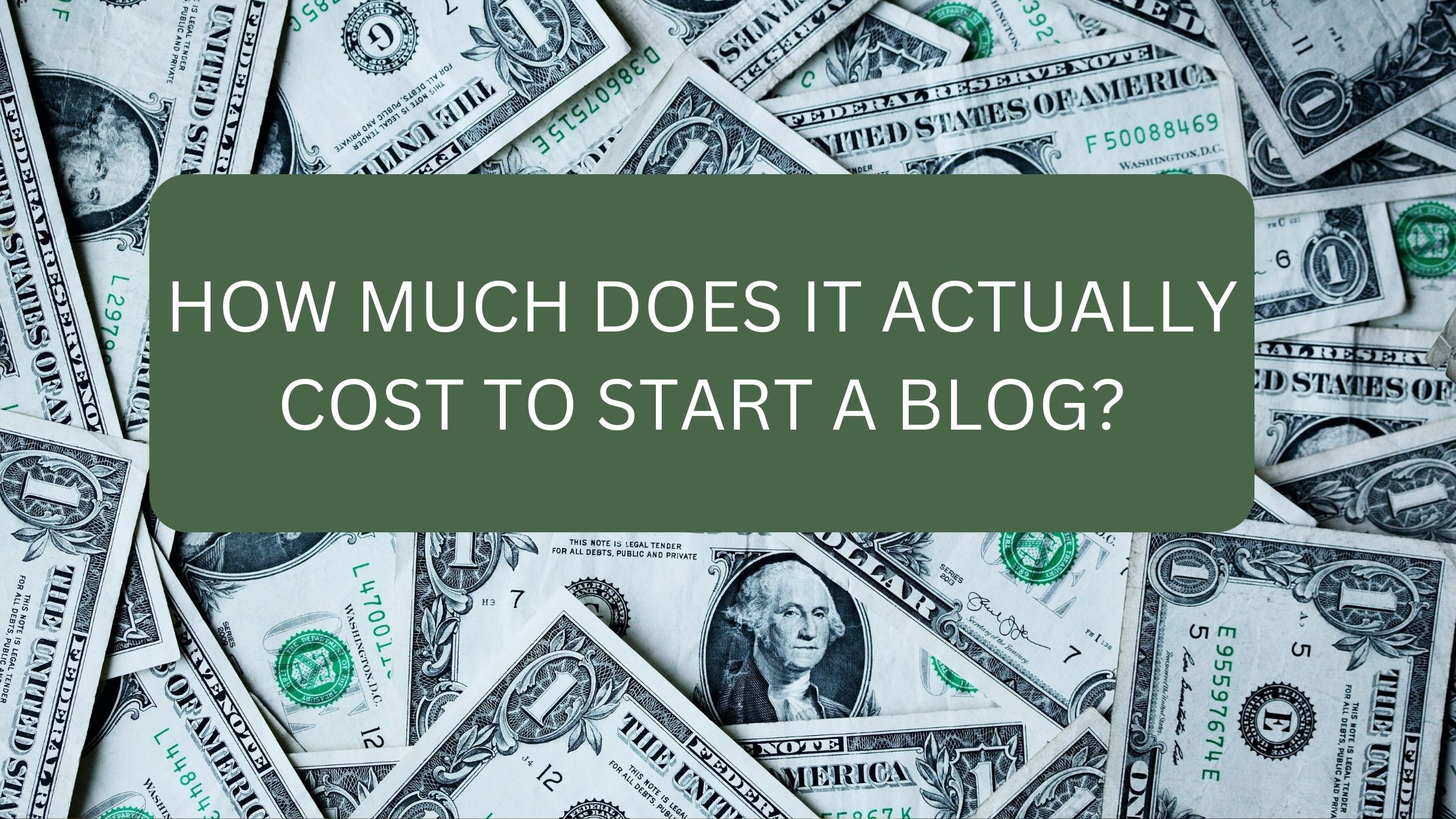 How much Money does it actually Cost to start a Blog? - A Glass of Cheri